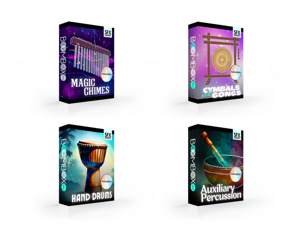 Percussion Bundle – Boom Box Library